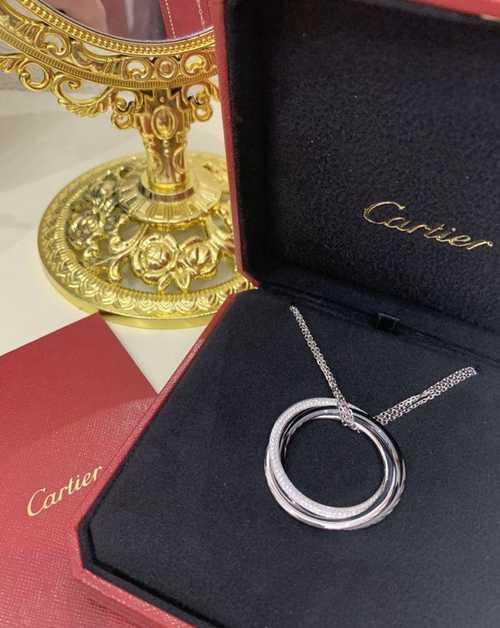 Колье Cartier Trinity Large model новая