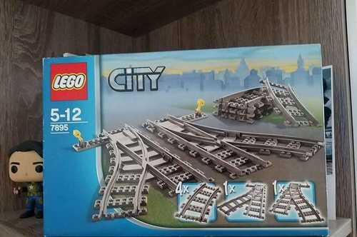 Lego City дополнение: железнодорожные стрелки