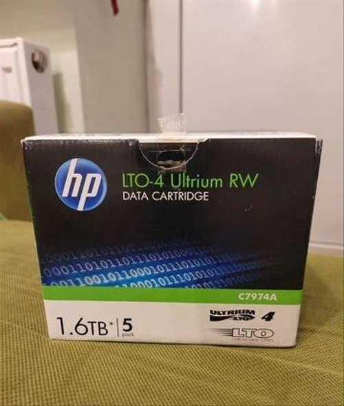 HP LTO-4 Ultrium RW Data Cartridge C7974A