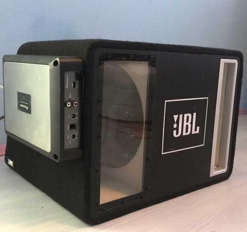 Сабвуфер JBL GTO-1204bp и усилитель Pioneer