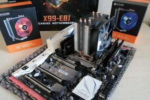 Сборка X99-E8I + E5-2678v3 24 потока 3.3Ghz