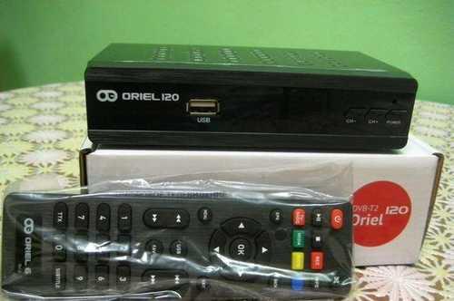 TV-приставка Oriel 120 (DVB-T2)