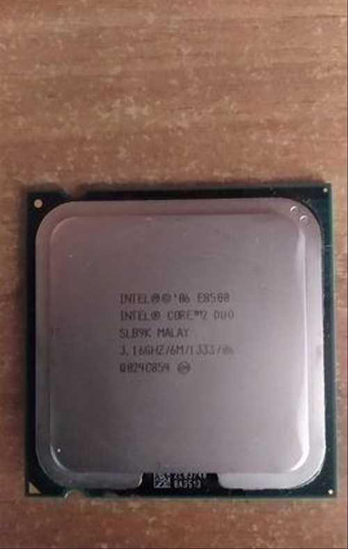 Процессор Intel Core 2 Duo e8500 3.16ггц LGA 775