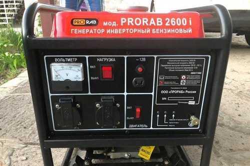 Генератор бензиновый инверторный Prorab 2600i