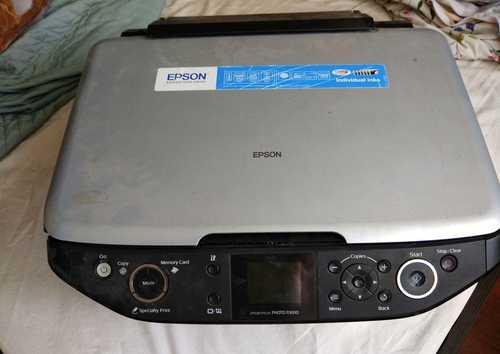 Мфу Epson rx-610 на запчасти