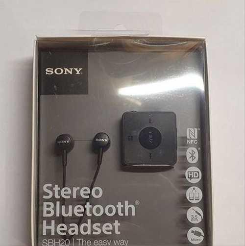 Bluetooth наушники Sony SBH20 новые
