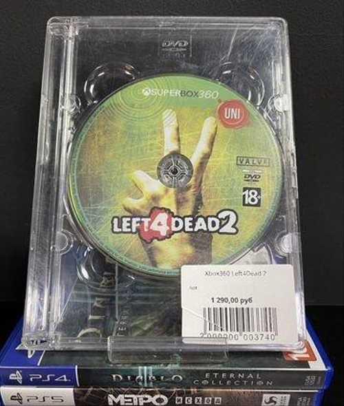 Xbox 360 Left 4 Dead 2 б/у