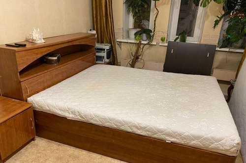 Спальный гарнитур бу шатура мебель с кроватью 160