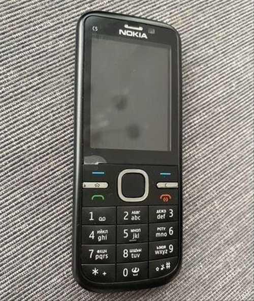 Телефон Nokia С5-00 black