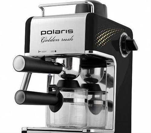 Кофеварка Polaris PCM 4006A Golden rush