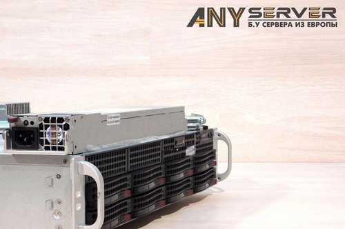 Сервер Supermicro 6028R 2*E5-2683v4 256Gb 8LFF