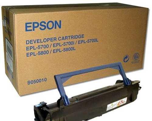 Epson c13s050010 тонер-картридж черный