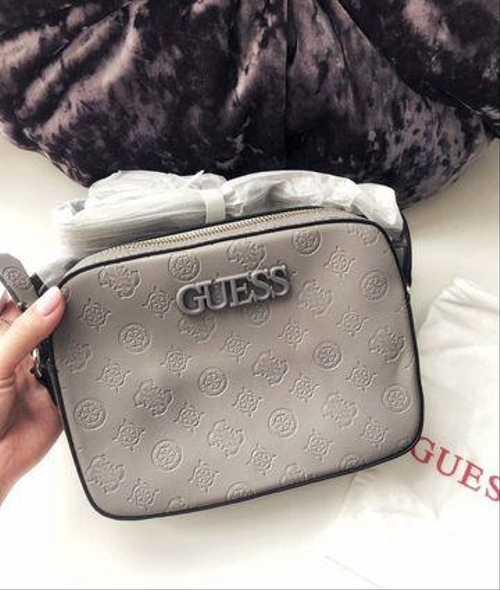 Сумка кроссбоди Guess Kamryn (новая, серая)