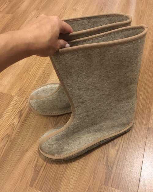 Чуни из войлока