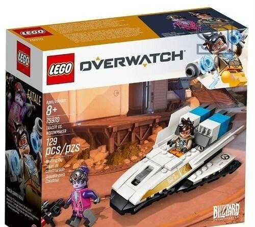 Lego Overwatch 75970 Трейсер против Роковой Вдовы