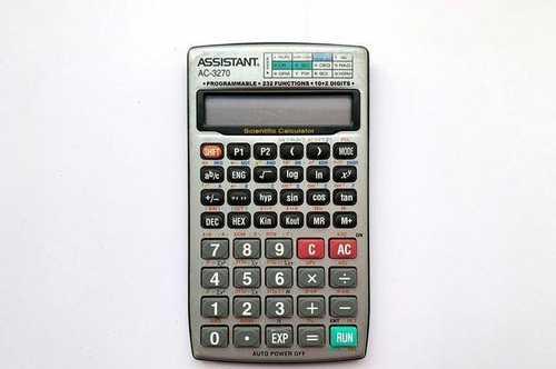 Инженерный калькулятор Assistant AC-3270 (232 функ