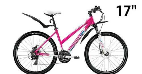 Новый Forward Jade 3.0 disc 17" розовый