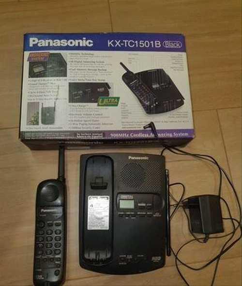 Радиотелефон 900MHz Panasonic KX-TC-1501B