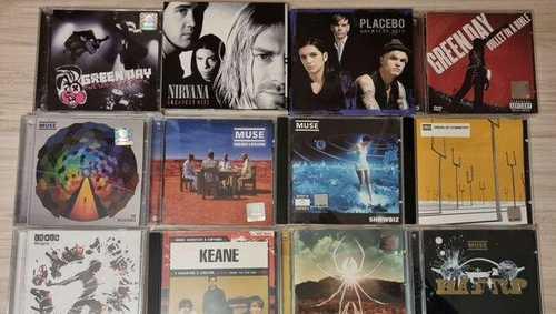 Cd диски Muse MCR Green Day Placebo Keane Nirvana