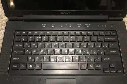 Ноутбук Sony Vaio на запчасти