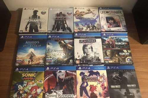 Коллекция игр на PS4