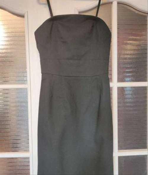 Маленькое чёрное платье-футляр р.40-42