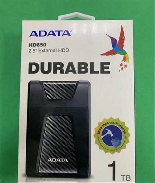 A-Data DashDrive Durable HD650 1tb (нал/безнал)