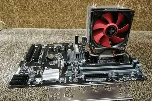 Комплект ам3+/FX 8320e, gigabyte GA-970A-DS3P (rev