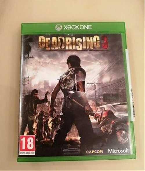 Игра для приставки Xbox one deadrising 3