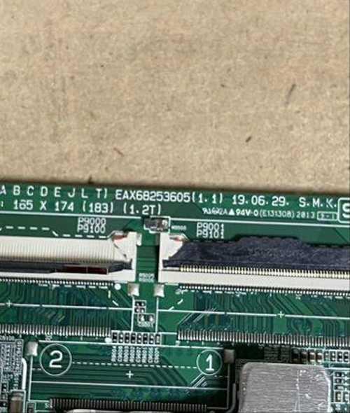 Телевизор LG 43UM7650PLA в разбор