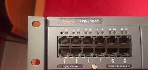 Цифровая атс avaya IP Office 500