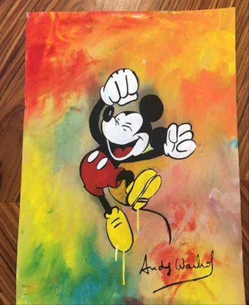Andy Warhol (Энди Уорхол), Mickey Mouse
