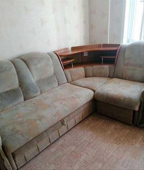 Продаю угловой диван бу, для съёмных квартир или д