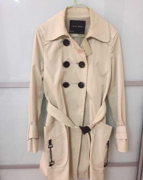 Тренч женский плащ zara