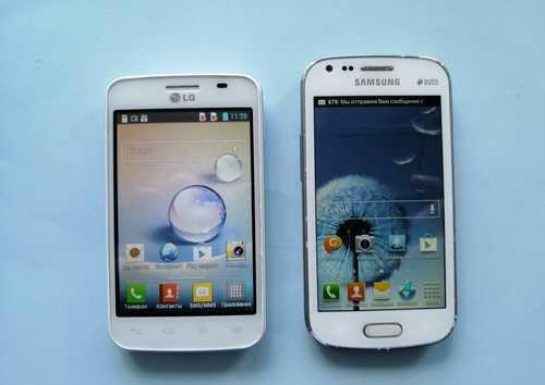 Samsung Galaxy S Duos GT-S7562 LG E445 L4 II Dual