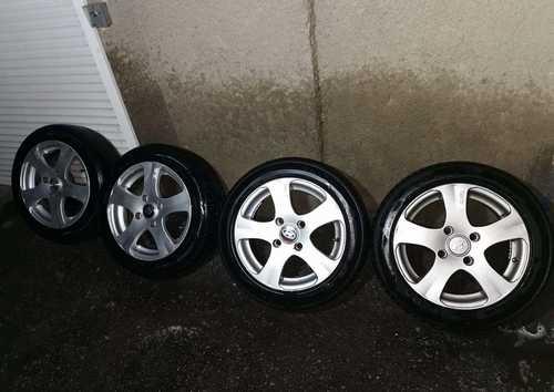 Колёса OZ raicing 185 55 r15, резина Hankook