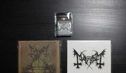 CD Mayhem + значок Metal Pin