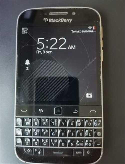 Blackberry classic Q20 черный 16Gb