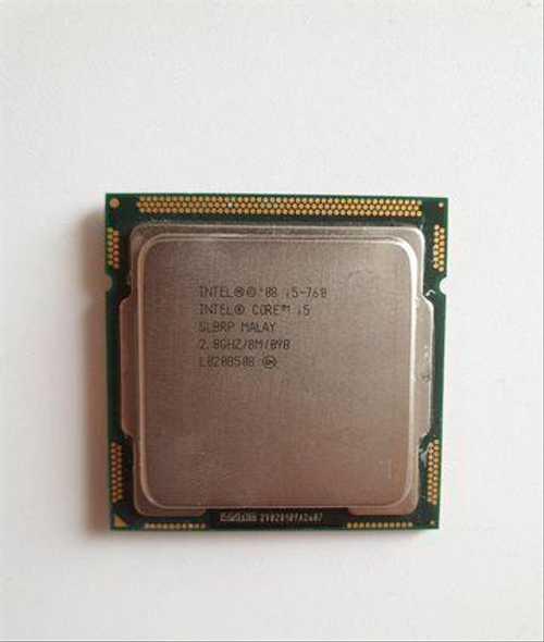 Core i5 650. I5 760.