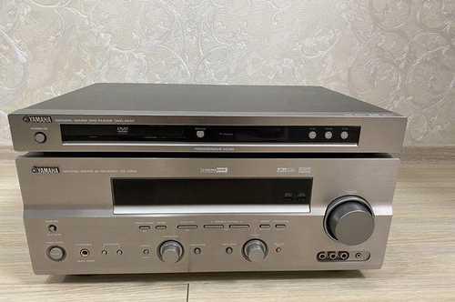 Ресивер Yamaha RX-V559 + Yamaha DVD-S 557