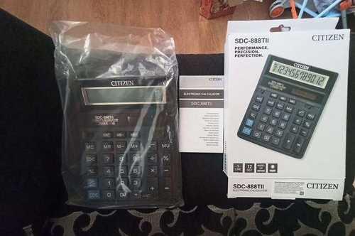 Калькулятор citizen SDC-888TII