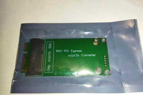 Переходник Mini PCI-E в msata (для eee pc и т.п.)