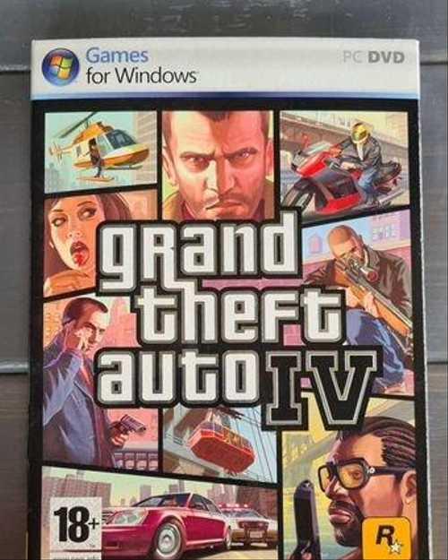 Компьютерная игра GTA 4 коллекционное издание