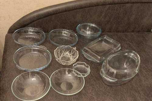 Посуда стекло для запекания выпечки подачи