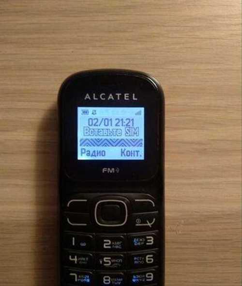 Телефон кнопочный alcatel