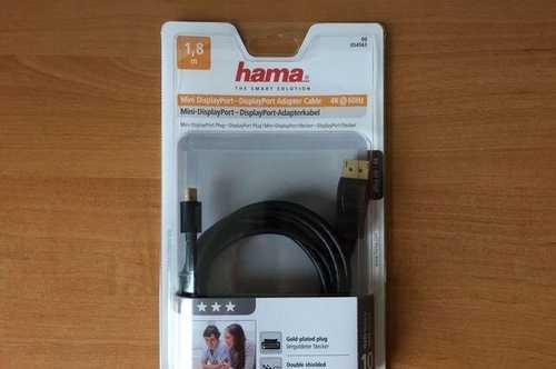 Кабель Hama DisplayPort (m) - miniDisplayPort (m)