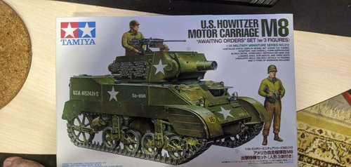 Американская 75-мм самоходная гаубица M8 tamiya