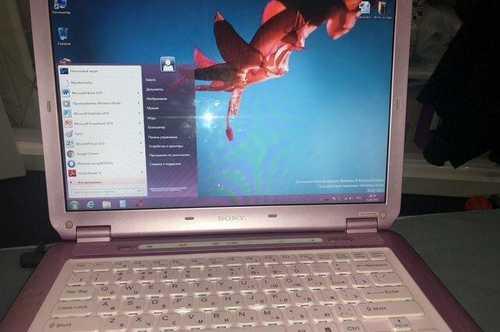 Ноутбук Sony Vaio pcg-3c4p розовый