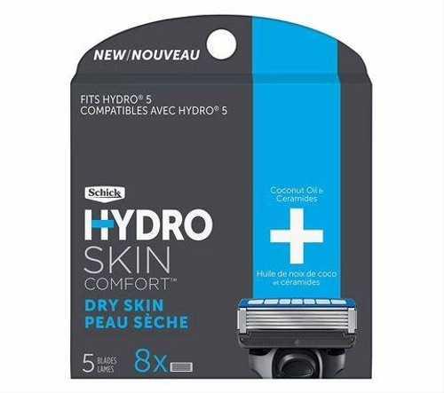 Сменные лезвияя Schick Hydro 5 Dry Skin USA