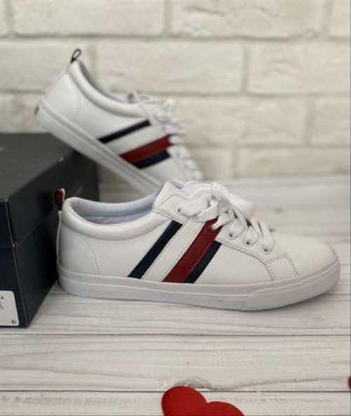 Кеды белые Tommy Hilfiger